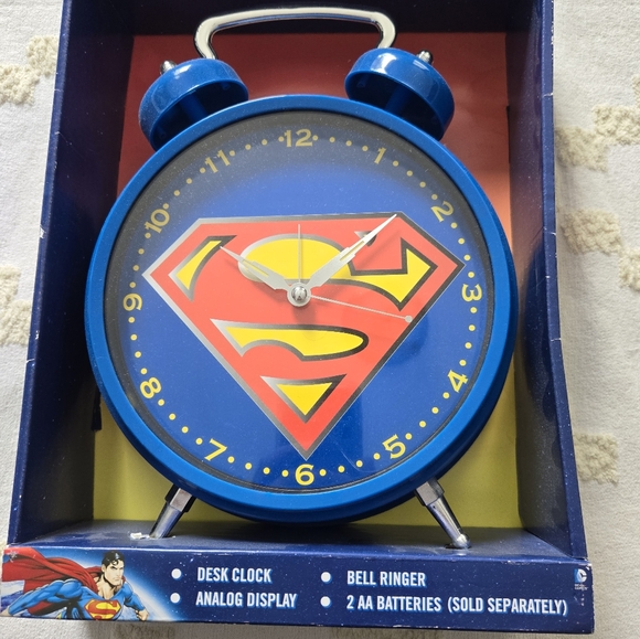 DC Comics | Other | Superman Alarm Clock Dc Comics | Poshmark